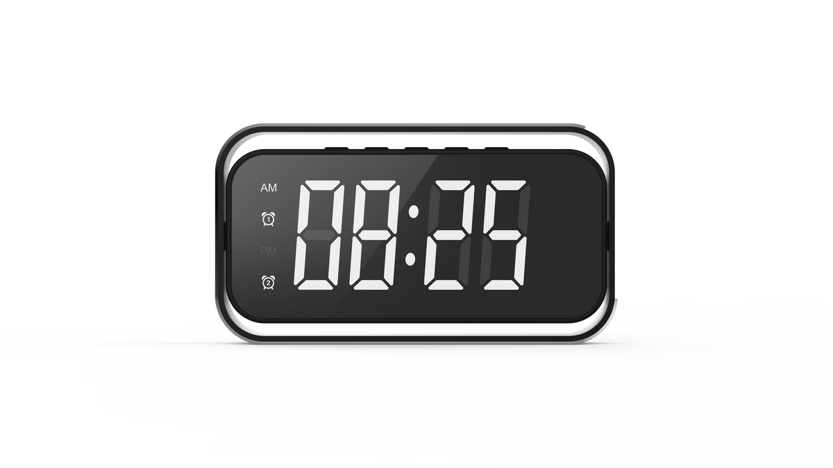 Smart Alarm Clock Spy Camera 1080P/2K/4K Full HD with Remote Night Vis