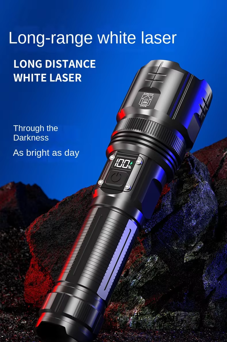 Buy 1200 High Lumens Rechargeable Torch Online | The Spy Store