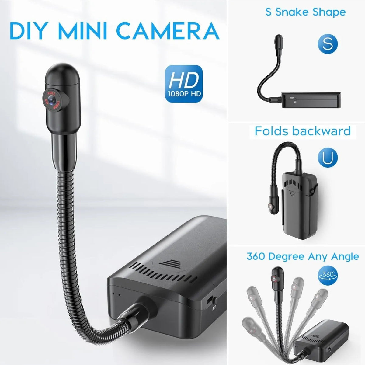 Flexible Gooseneck Camera | Full HD - The Spy Store